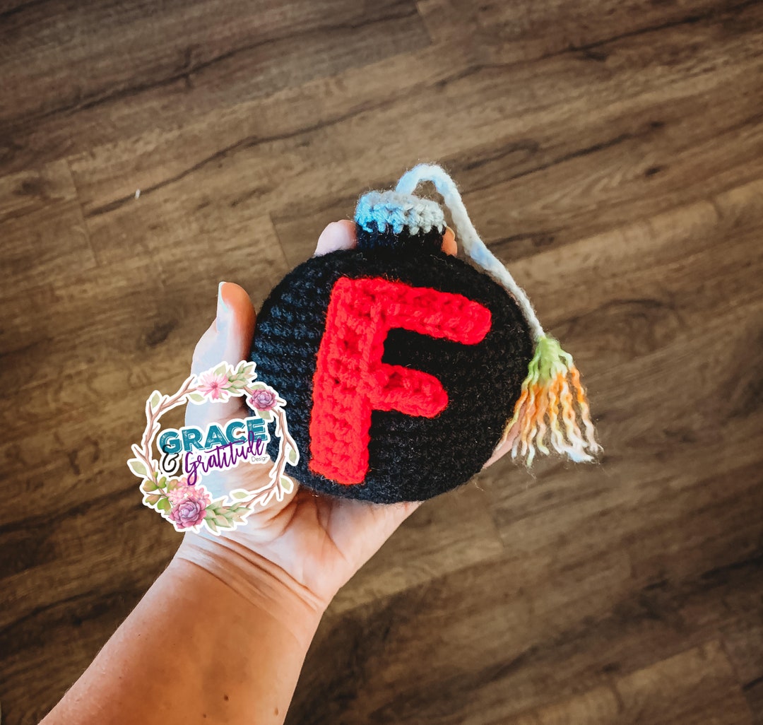 The F Bomb Crochet Pattern, Crochet F Bomb, Crochet Pattern, Crochet F ...