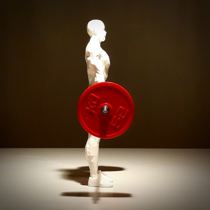 Deadlift Man SPACE MOTIVATOR Weightlifting Crossfit - Etsy