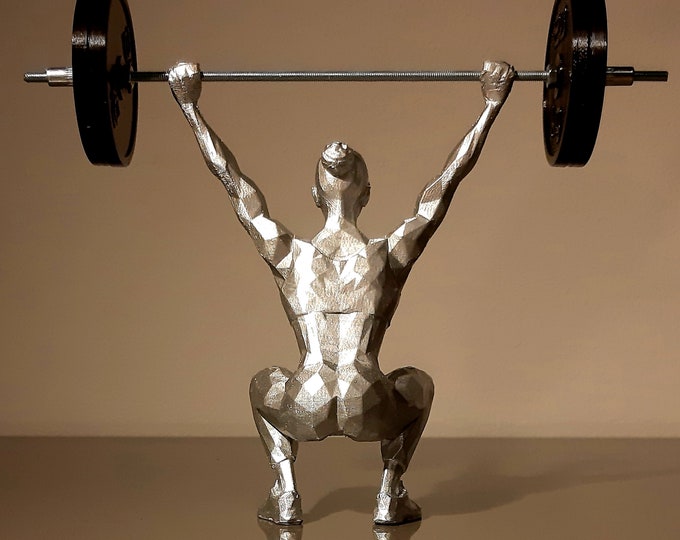 Weightlifting Starting Squatter W Optional Base Personalized Custom ...