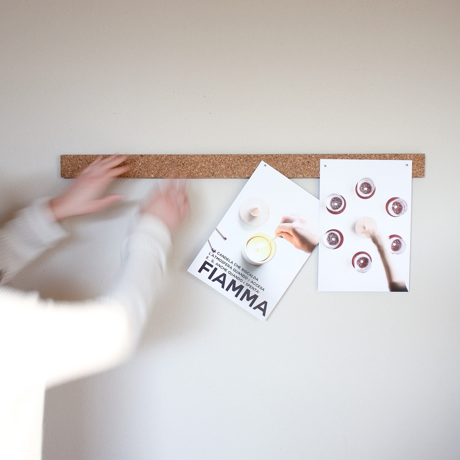 Cork Board, Pin Board, Cork Notice Board, Wall Decoration - RIGO - Etsy