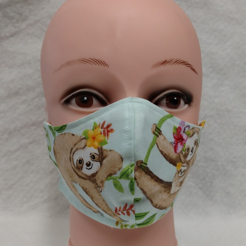 Sloth Mask - Etsy