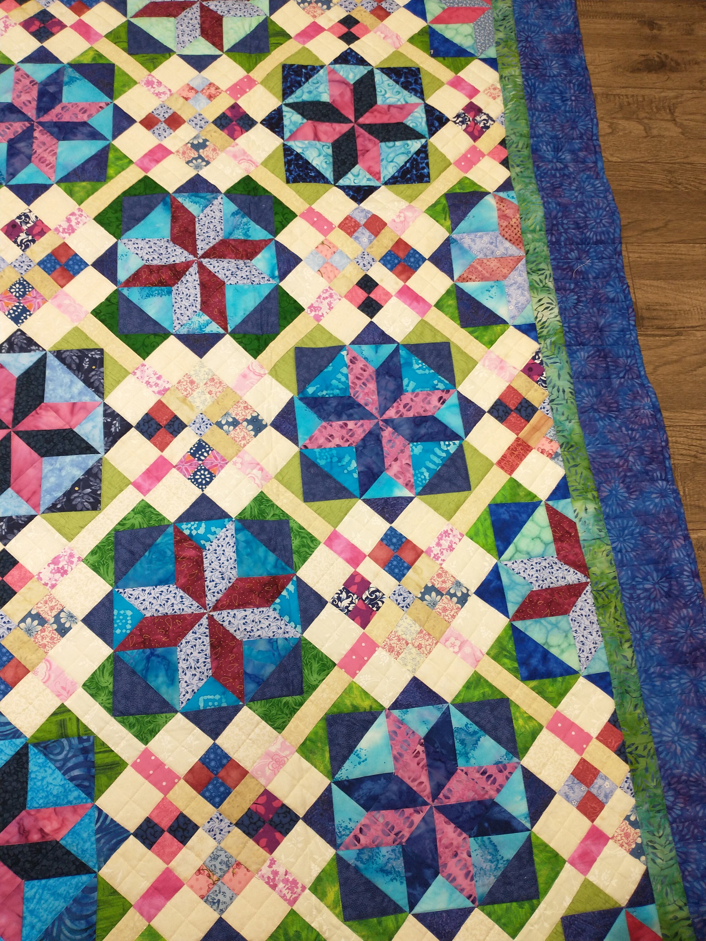 Beautiful Texas Bluebonnet Quilt - Etsy