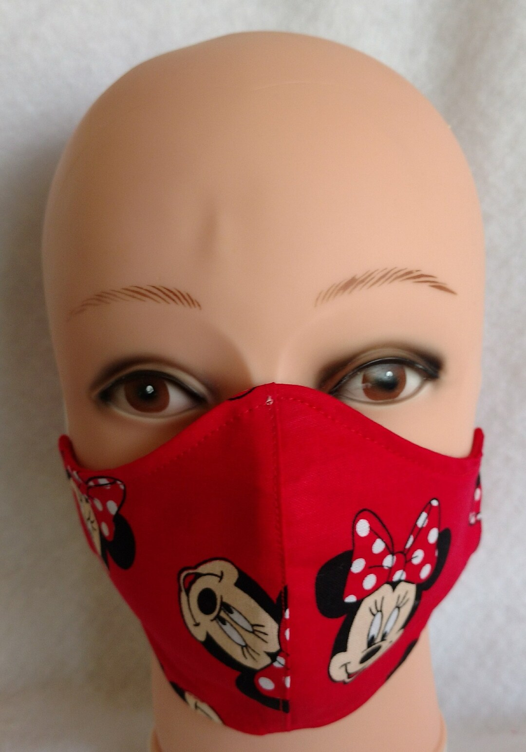Disney's Mini Mouse Face Masks Child and Adult Sizes - Etsy