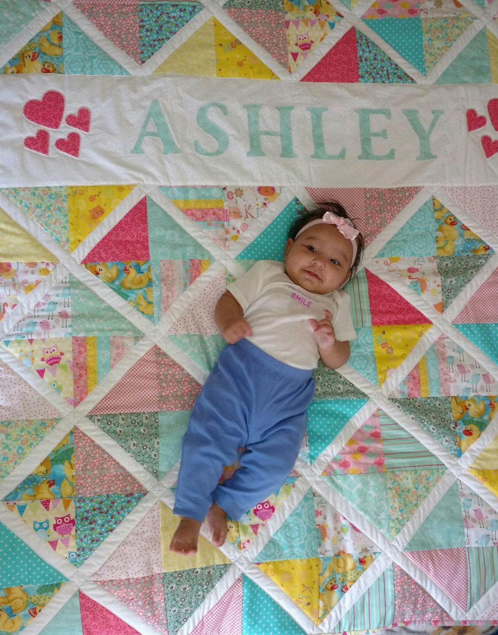 Handmade Custom Made Personalized Baby Quilt - Etsy