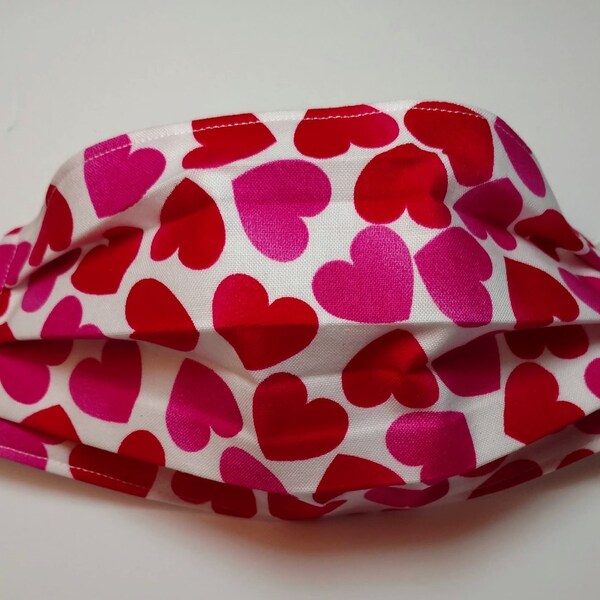 Hearts Mask - Etsy