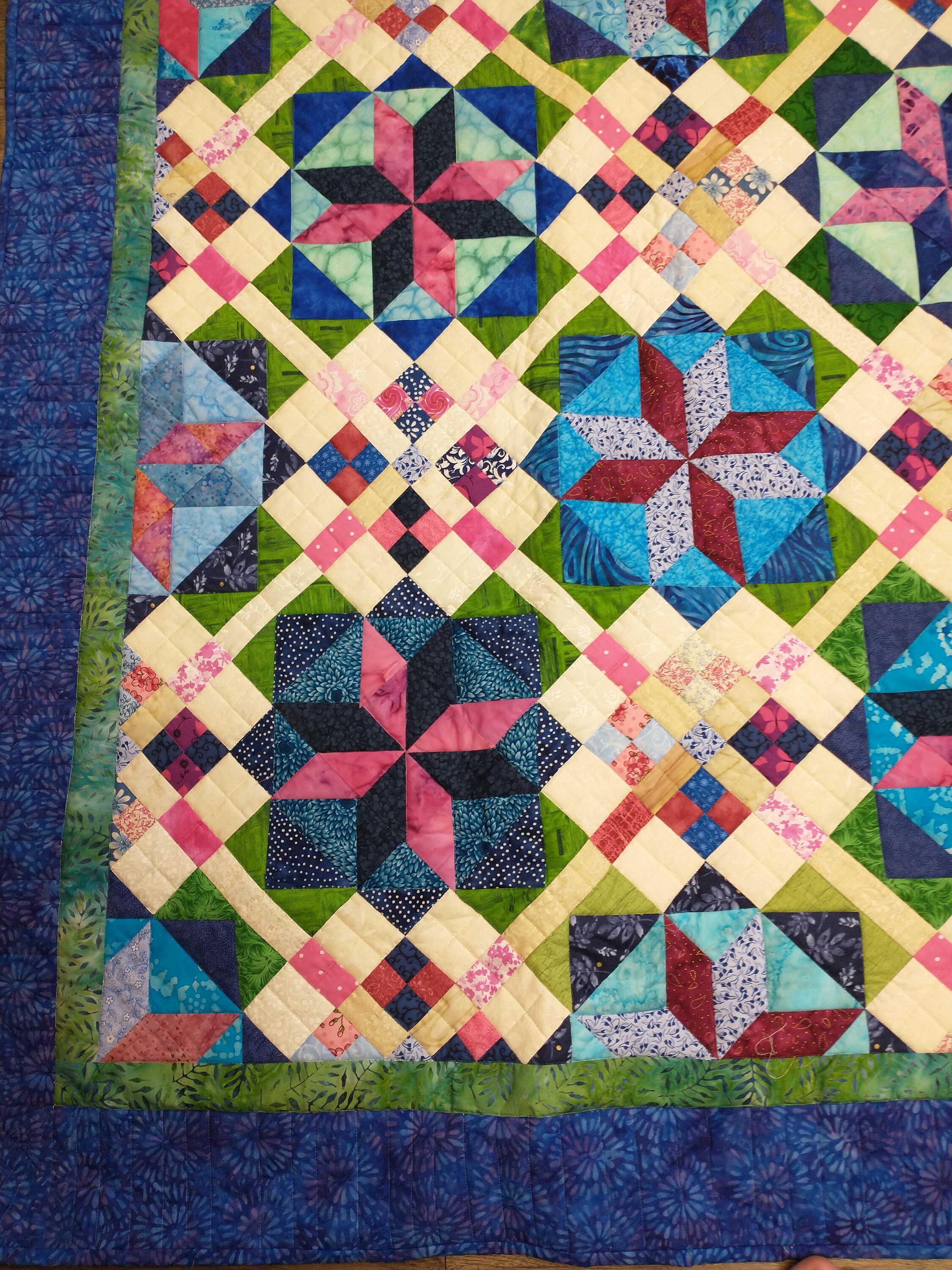 Beautiful Texas Bluebonnet Quilt - Etsy