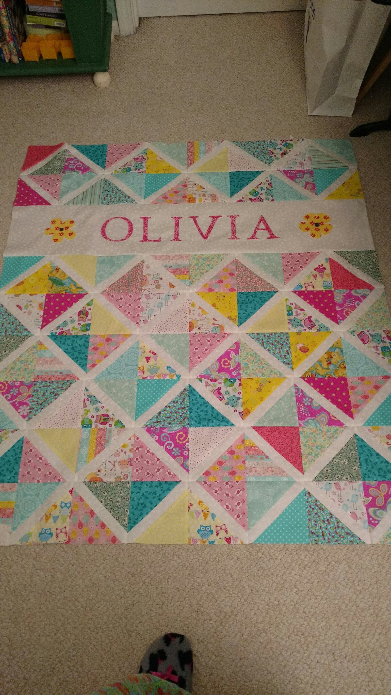 Handmade Custom Made Personalized Baby Quilt - Etsy
