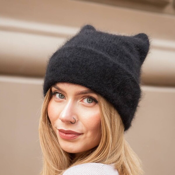 Cat Beanie - Etsy
