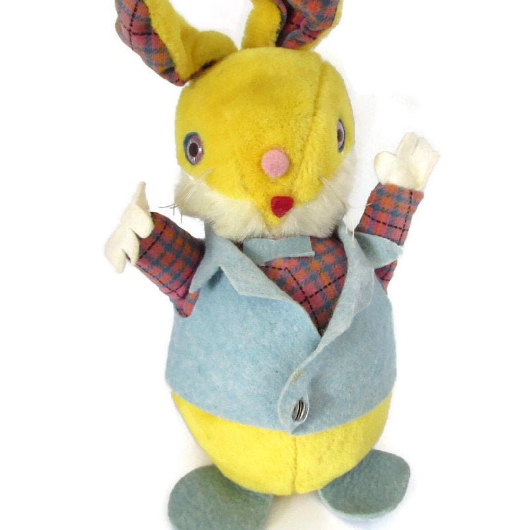 Rabbit Chime Ball Toy Gunderful Creations Gund Mfg Co Made in - Etsy