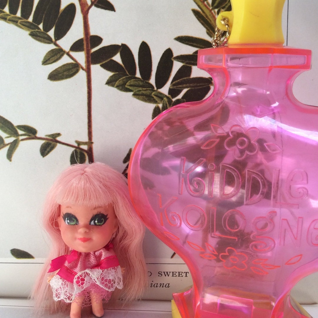 Vintage Sweet Pea Liddle Kiddle Kolognes 2 Miniature Doll With Original ...