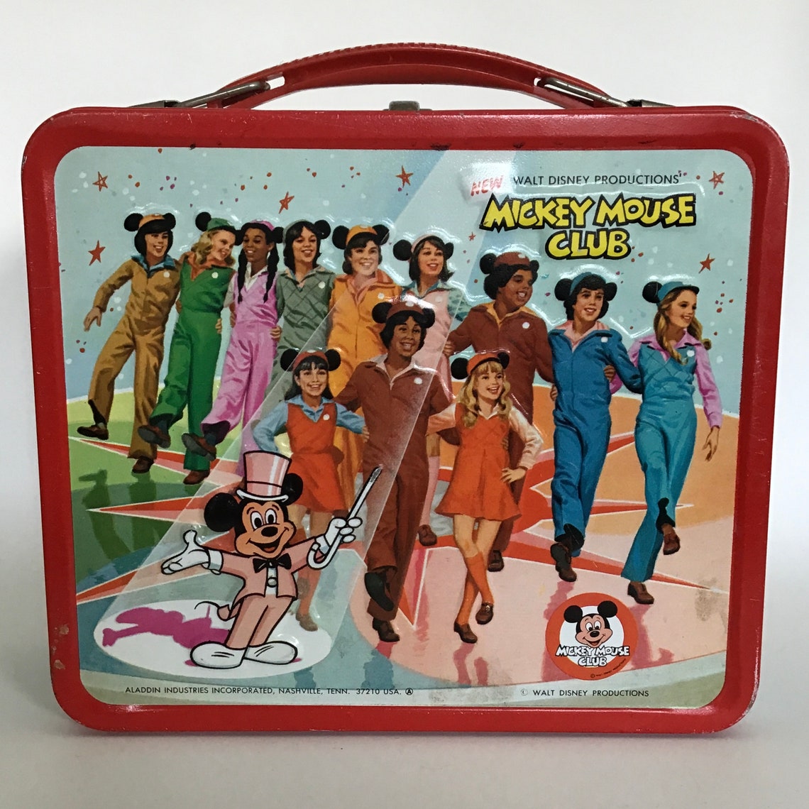 Mickey Mouse Club Lunch Box Lunch Box With Thermos Metal - Etsy