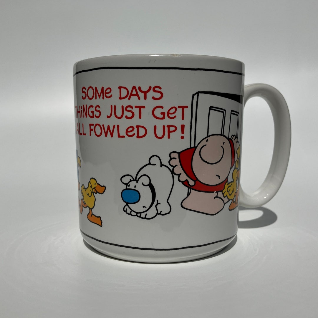 1980's Ziggy Cartoon Character Mug Some Days Things Just - Etsy