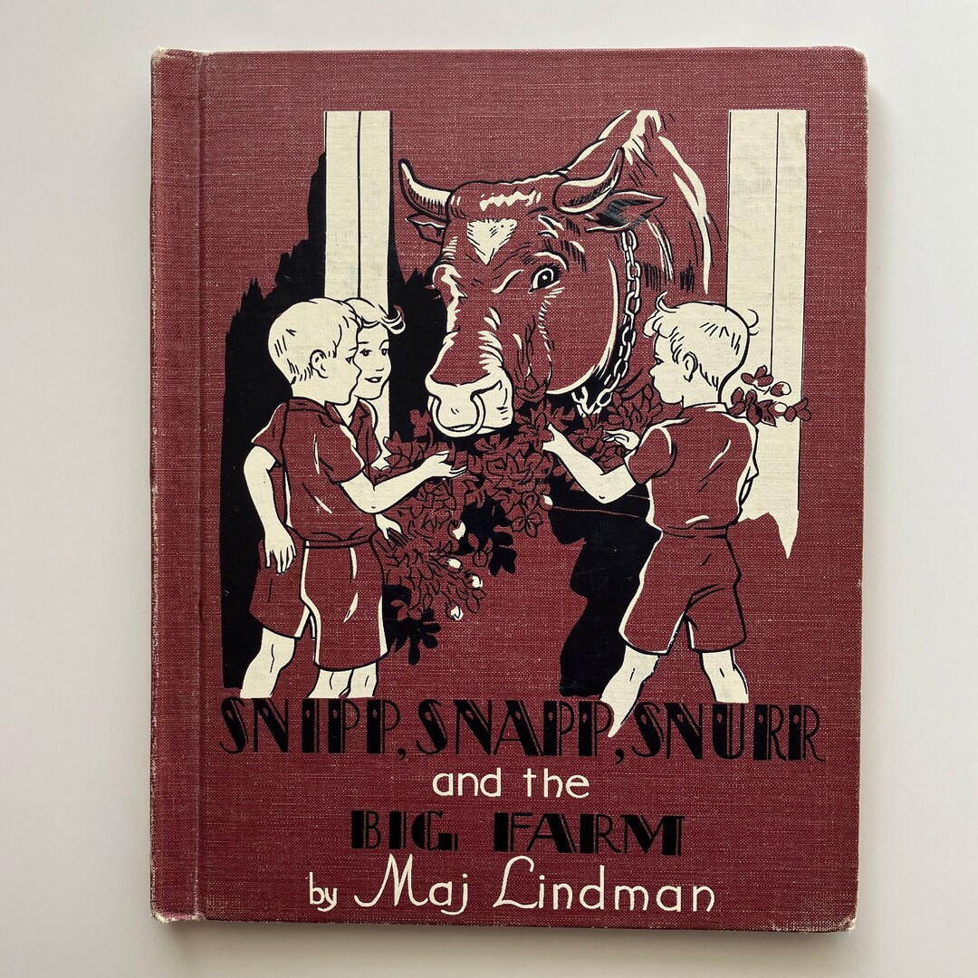 1960 Snipp Snapp Snurr and the Big Farm Childrens Picture - Etsy
