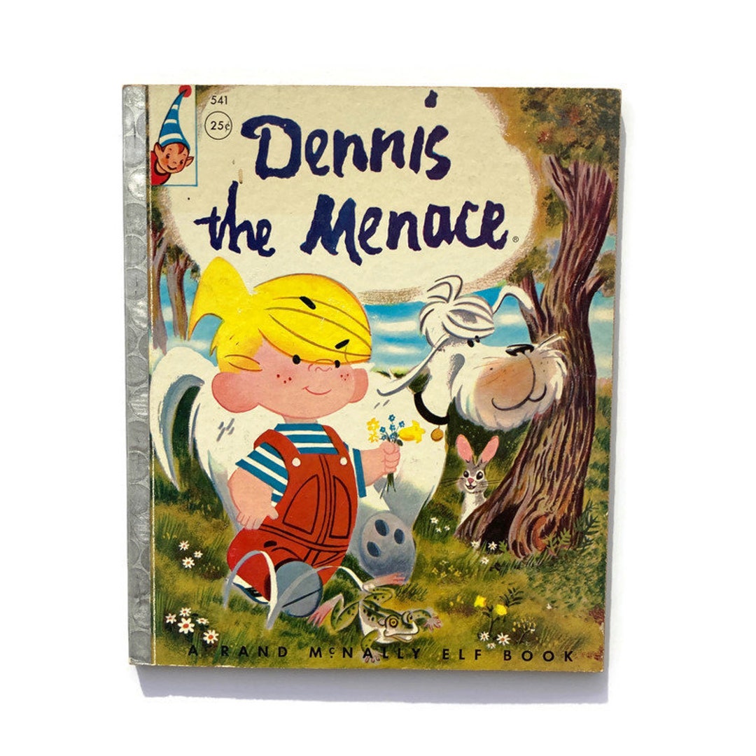 1956 Dennis the Menace & Ruff Rand Mcnally Elf Book No 541 - Etsy