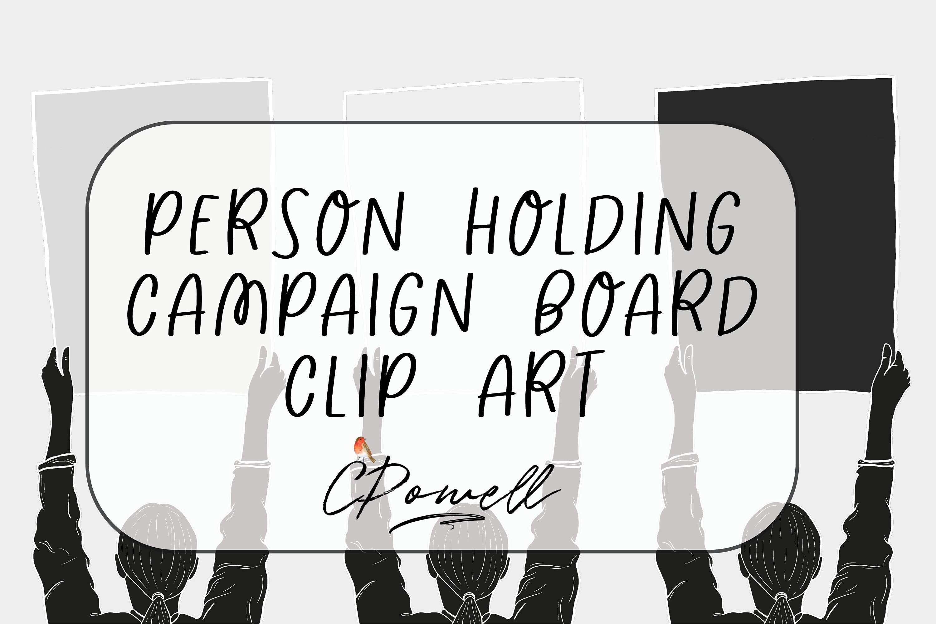 Person Holding Campaign Board Campaigning, Activism, Protesting High ...