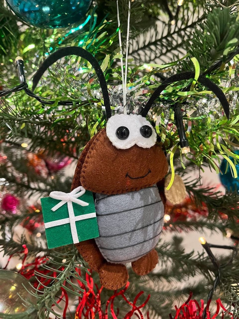 Cockroach Figure, Insec Felt Toy, Bugs Felt Figure, Insect Animal Felt ...