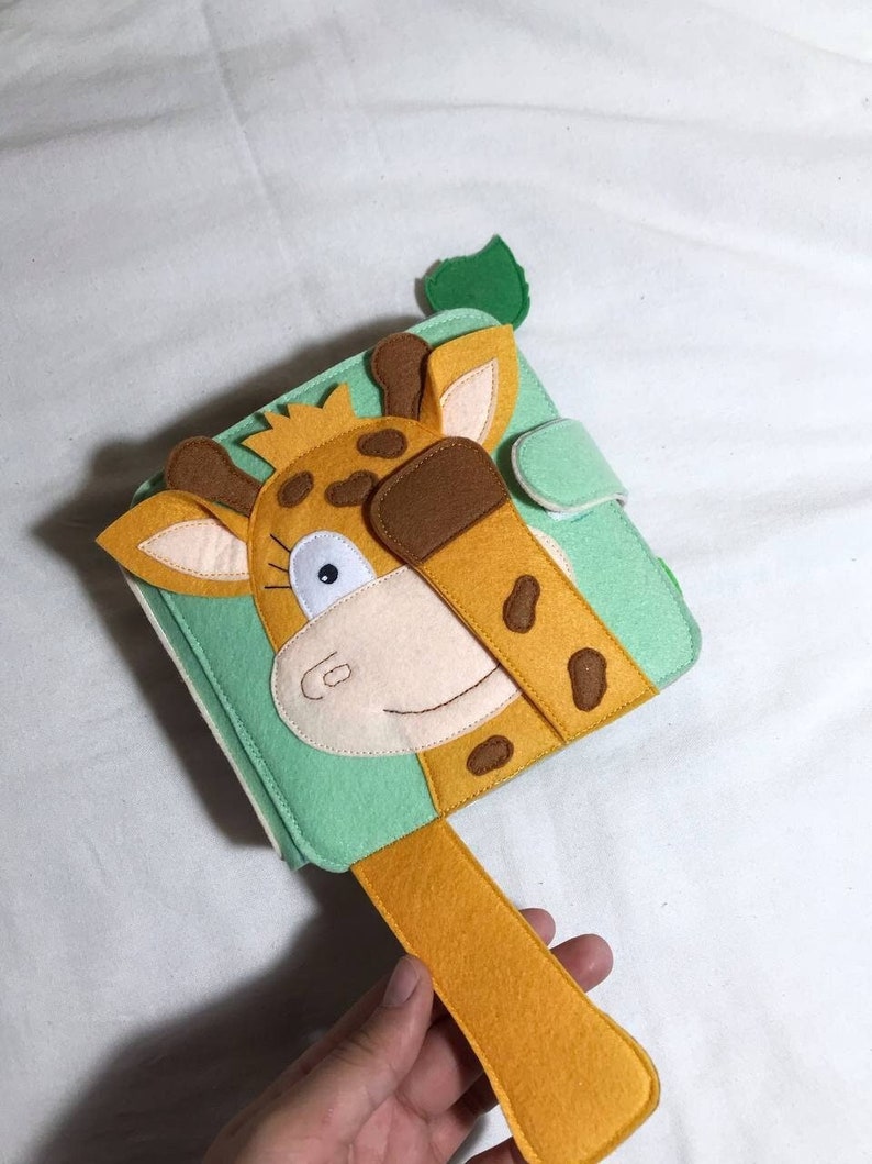 Mini Quiet Book for Toddler, Felt Activity Book, Montessori Book ...