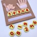 Math Learning Game, Counting Toy, Finger Counting Preschool Game, Math ...