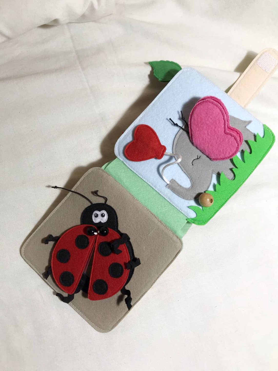Mini Quiet Book for Toddler, Felt Activity Book, Montessori Book ...