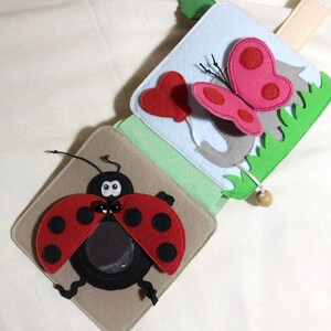 Mini Quiet Book for Toddler, Felt Activity Book, Montessori Book ...