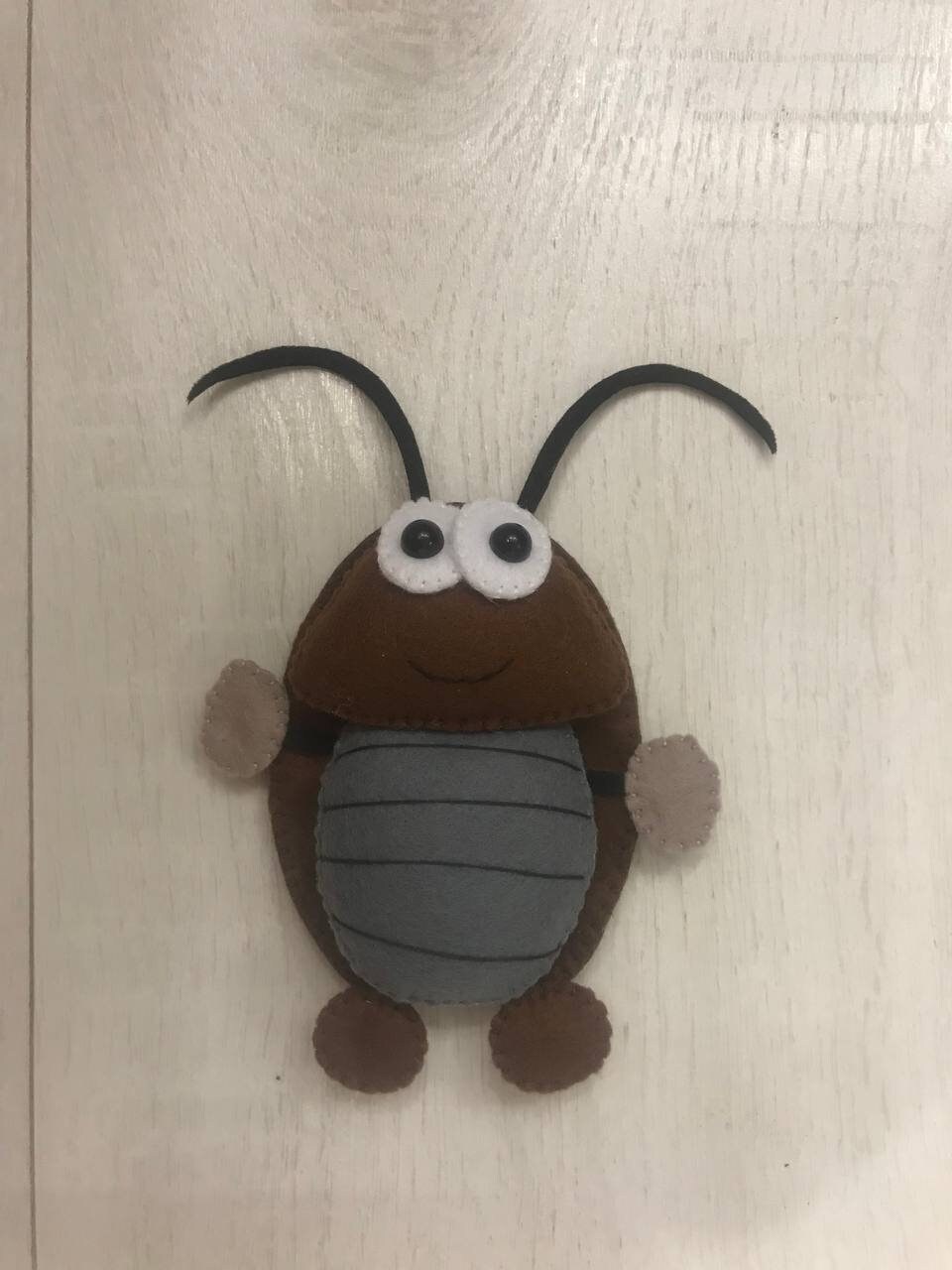 Cockroach Figure, Insec Felt Toy, Bugs Felt Figure, Insect Animal Felt ...