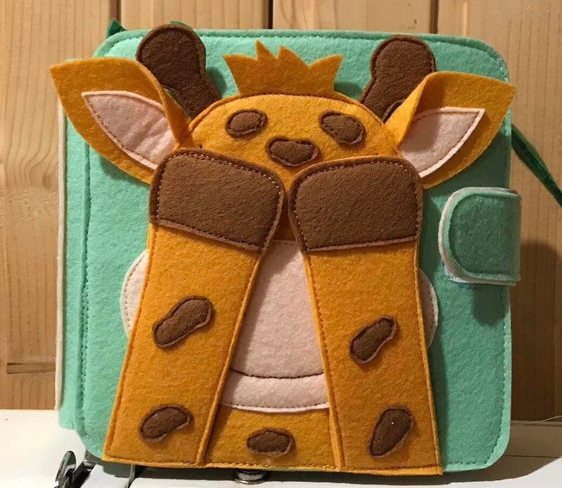 Mini Quiet Book for Toddler, Felt Activity Book, Montessori Book ...