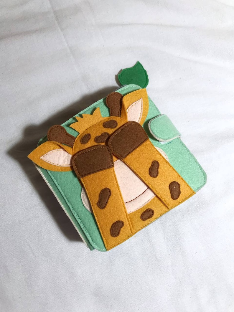 Mini Quiet Book for Toddler, Felt Activity Book, Montessori Book ...