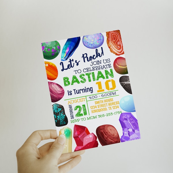 Geology Birthday - Etsy