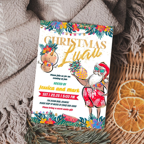 Winter Luau Party - Etsy