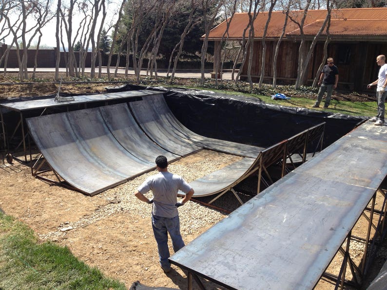 Skateboard, Bmx, Scooter, and Inline Skate Backyard Mini Ramp. Best ...