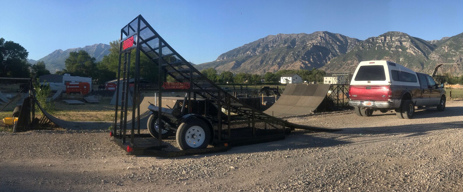 Motox Freestyle FMX Ramp Trailer - Etsy