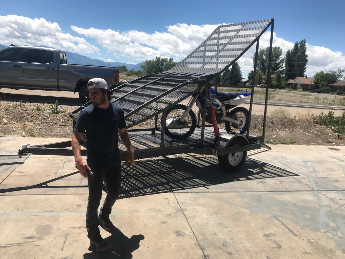 Motox Freestyle FMX Ramp Trailer - Etsy