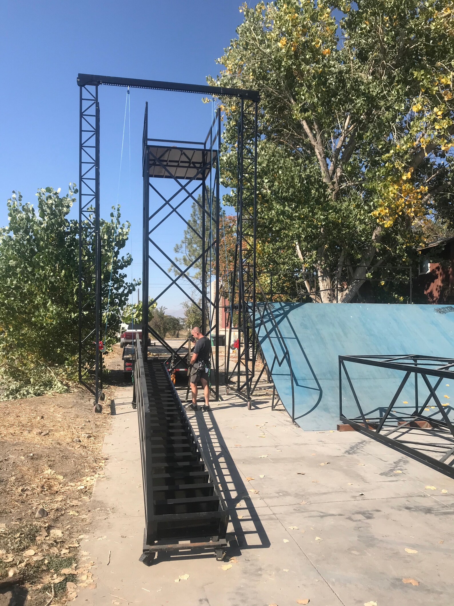 Giant Custom Roll in Ramp for BMX, MTB, Freeride, Skateboard, Skate ...