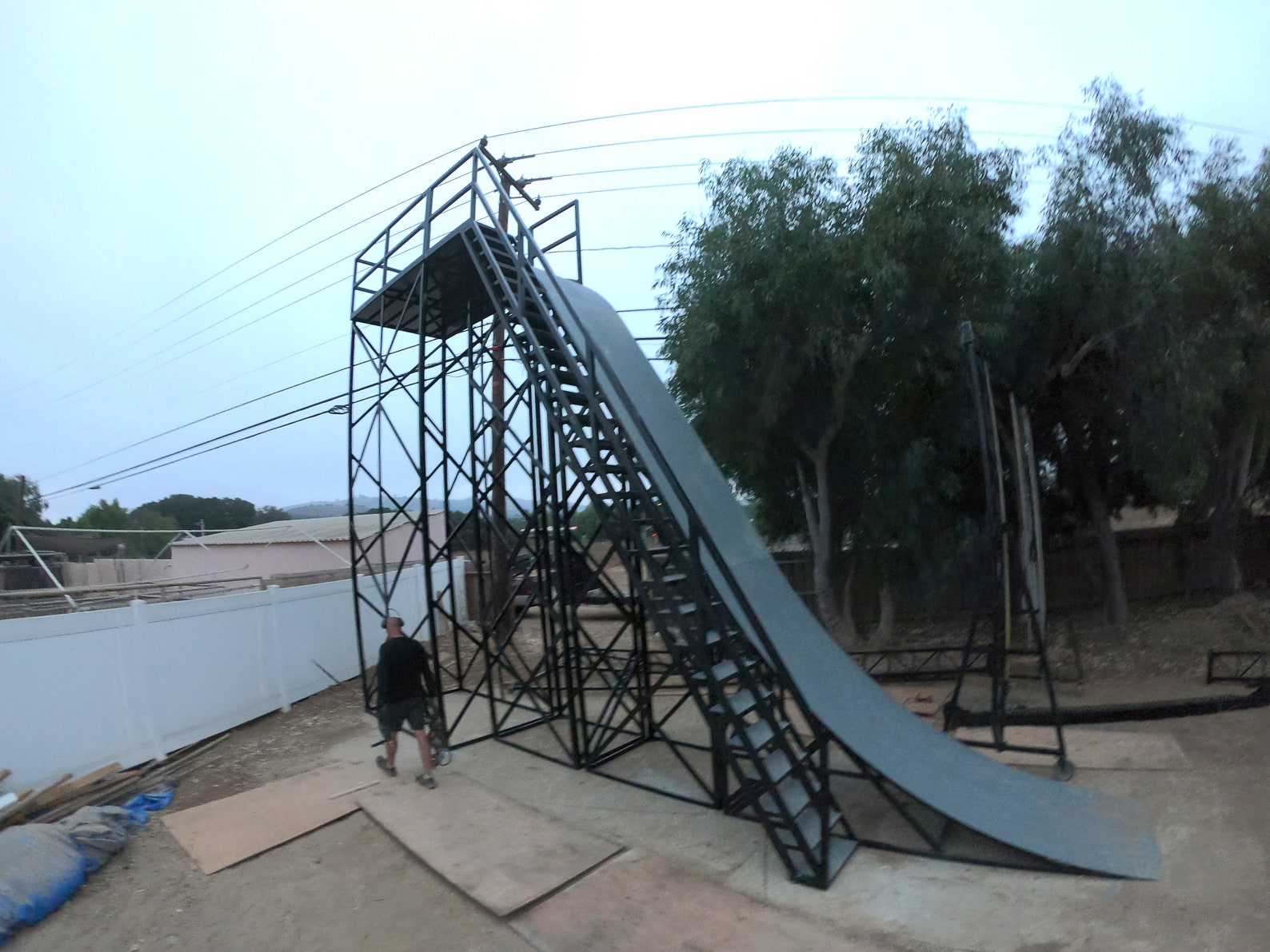 Giant Custom Roll in Ramp for BMX, MTB, Freeride, Skateboard, Skate ...