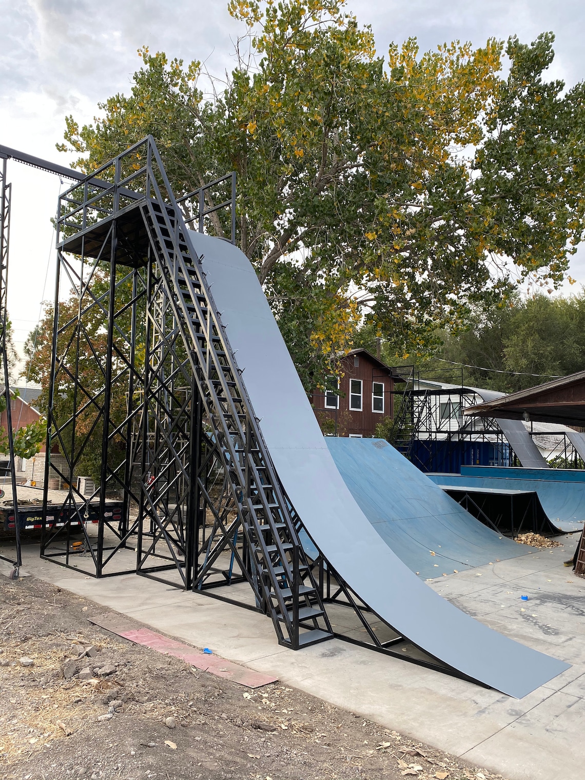 Giant Custom Roll in Ramp for BMX, MTB, Freeride, Skateboard, Skate ...