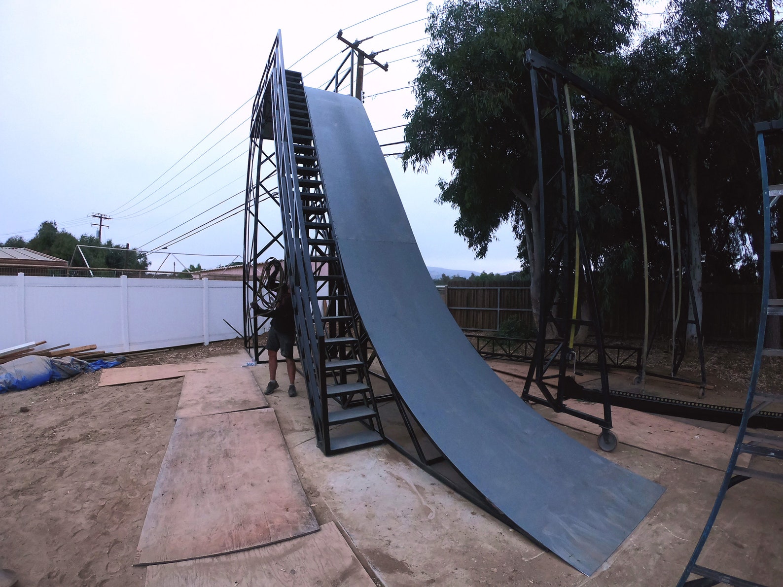 Giant Custom Roll in Ramp for BMX, MTB, Freeride, Skateboard, Skate ...