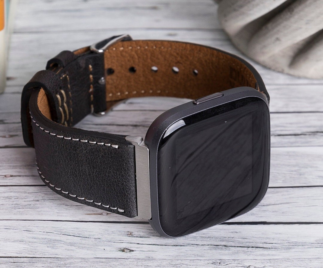 Fitbit Versa 4/3/sense 2 Lite Leather Smartwatch Band Mens & Womens ...