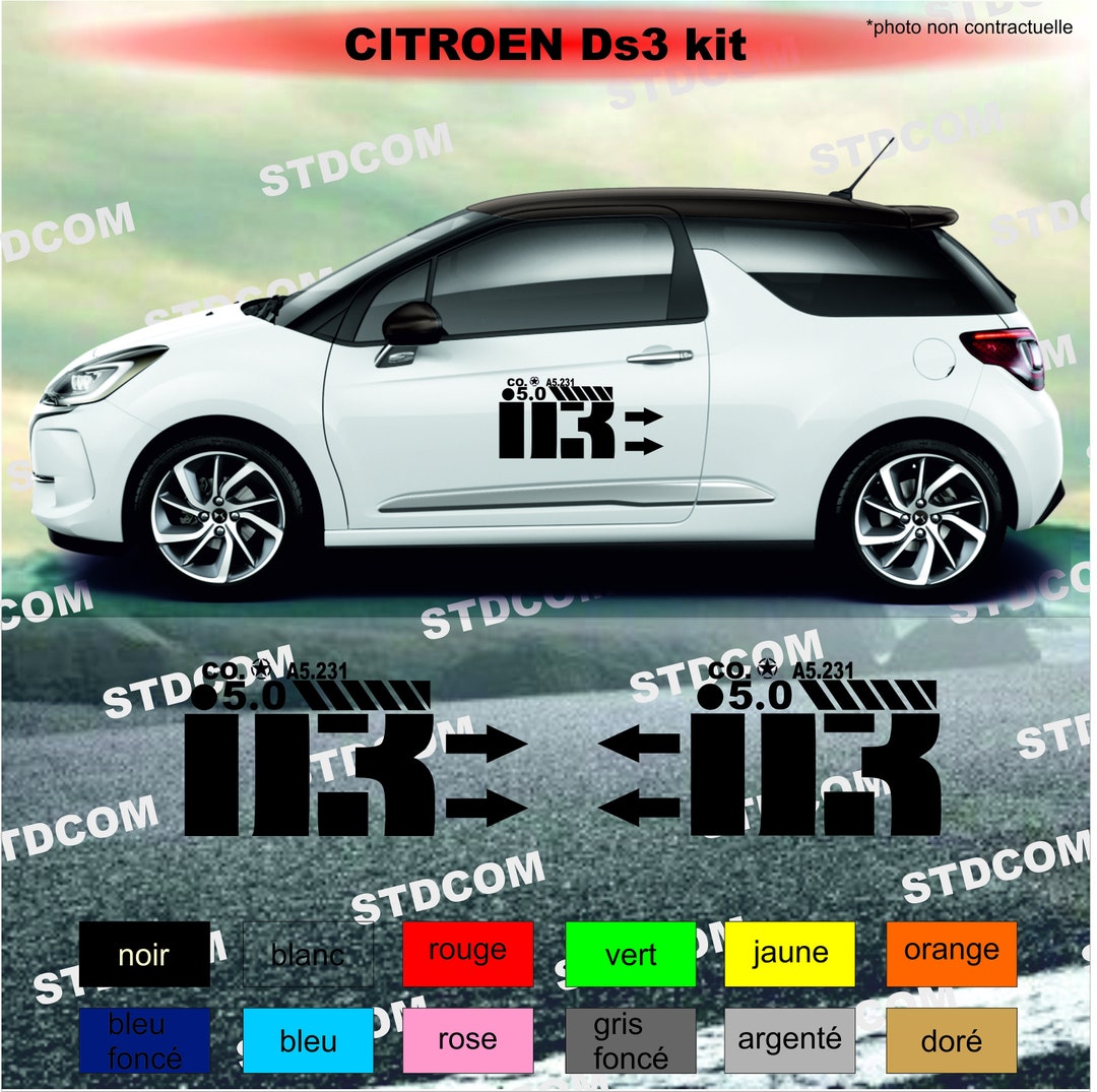 Citroen DS3 Kit Decal - Etsy