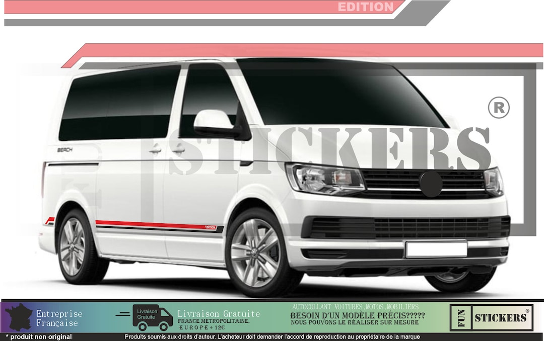 Volkswagen California Multivan Edition 30 T3 T4 T5 T6 Decal Stripe Kit ...