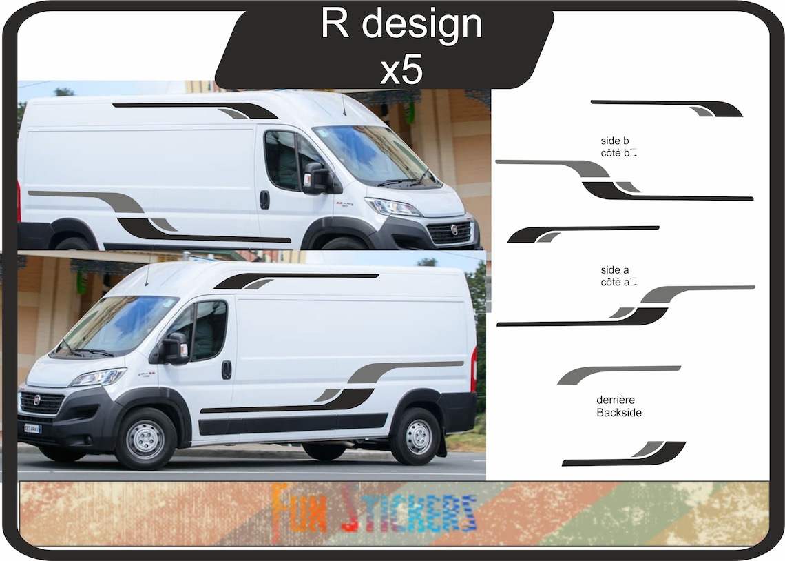 Fiat Ducato Van Camper Sticker Decal Graphic - Etsy Ireland