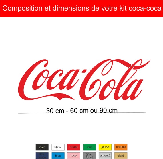 Coca Coa 60cm Decal Sticker - Etsy