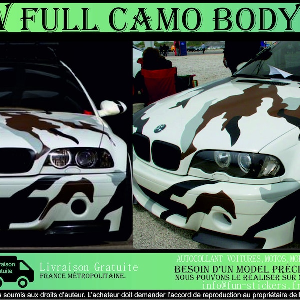 Camo Decals - Etsy