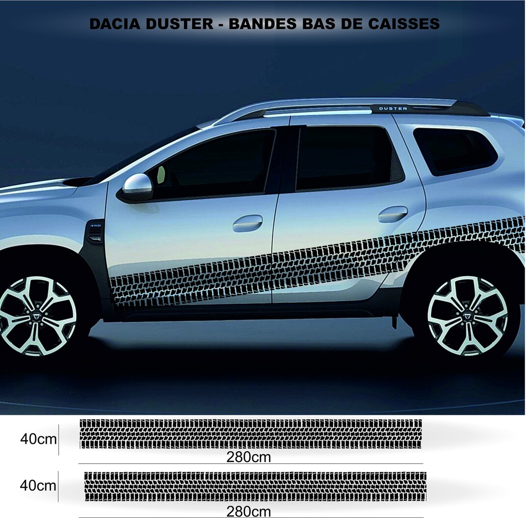 Strip DACIA DUSTER Sticker Decal - Etsy UK