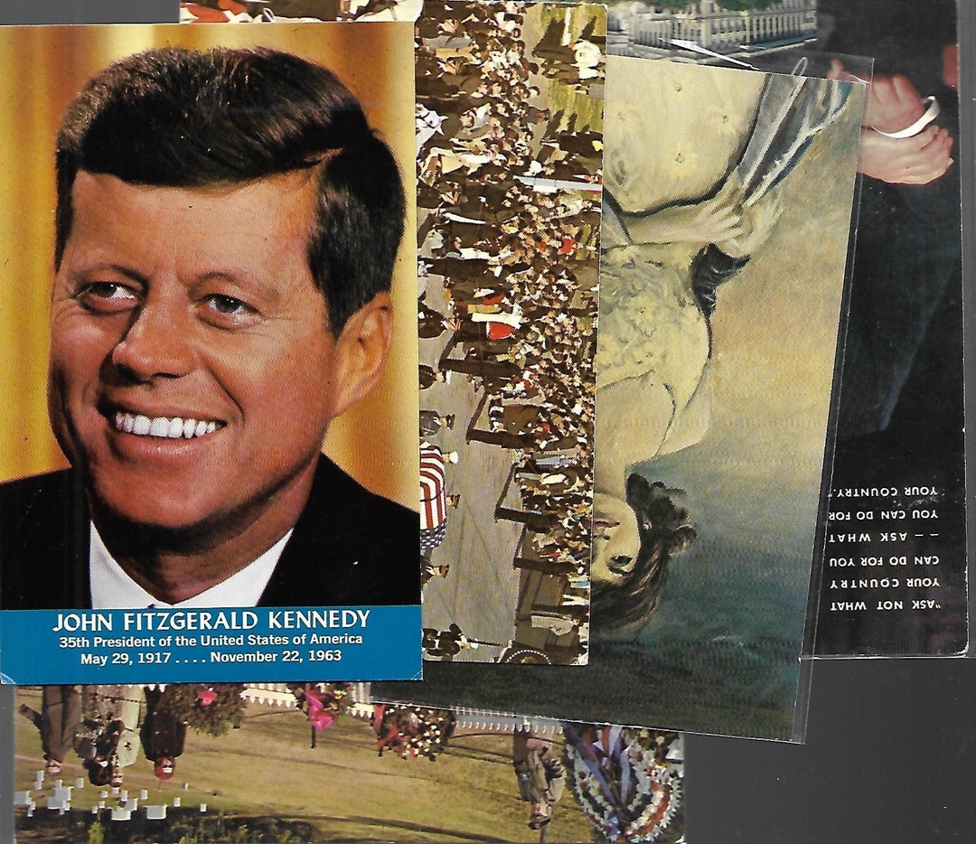 Chrome JFK Postcards - Etsy