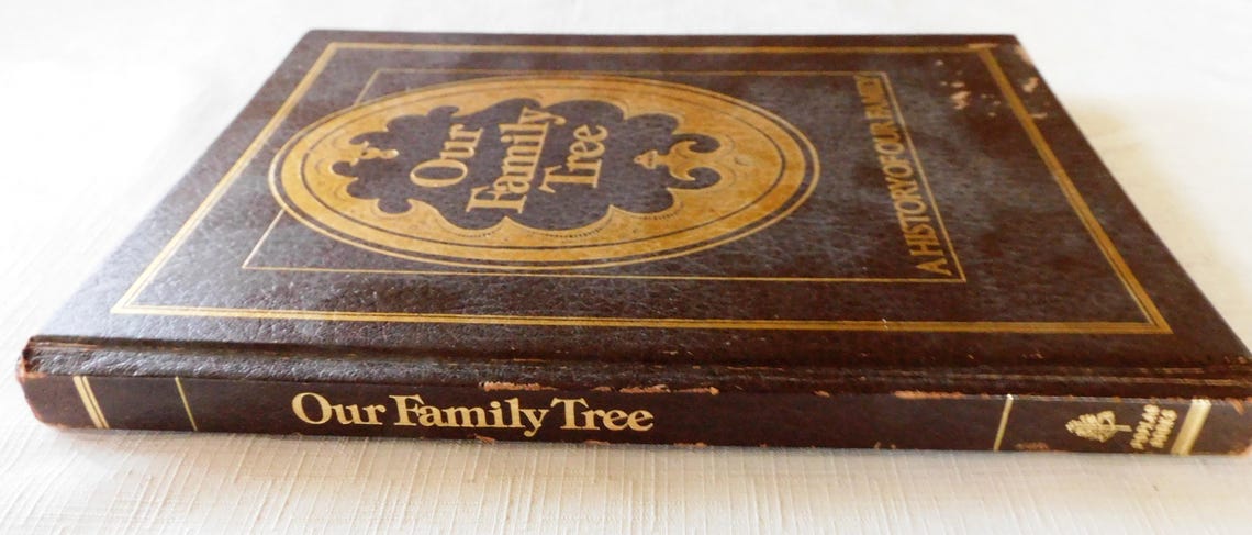 Our Family Tree -book - Etsy