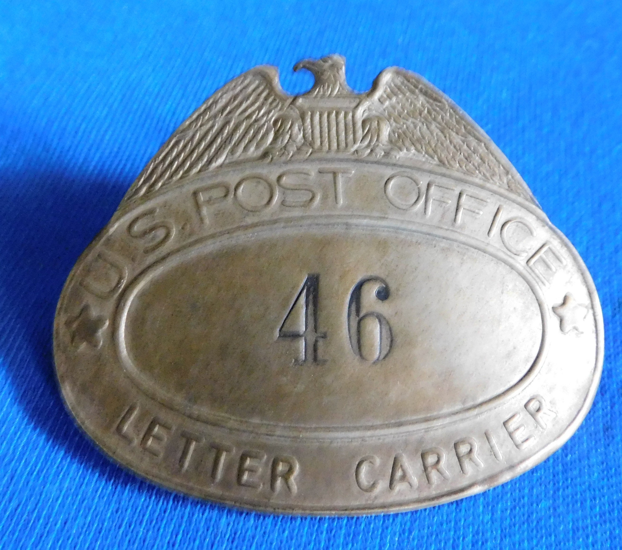 Vintage US Post Office Letter Carrier Badge Priced to Sell | Etsy