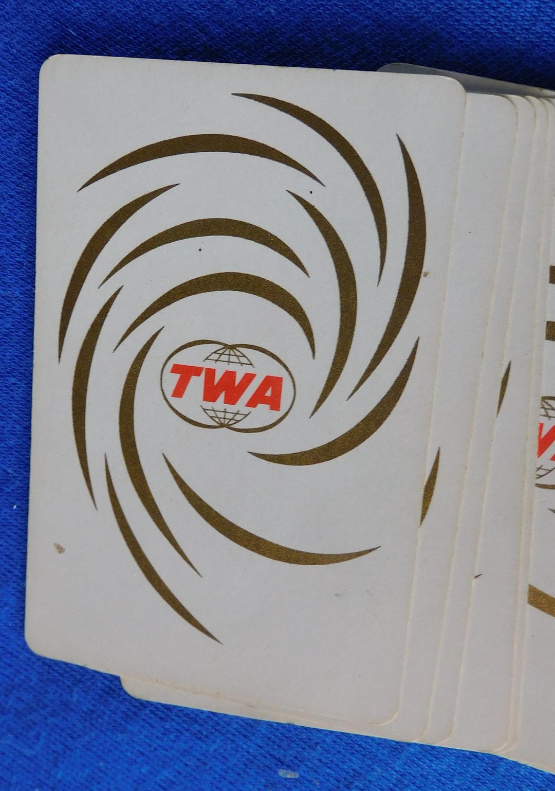 TWA Vintage Playing Card Deck - Etsy