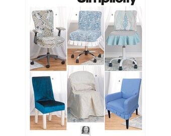 Simplicity Sewing Pattern S9495 Chair Slipcovers - Etsy