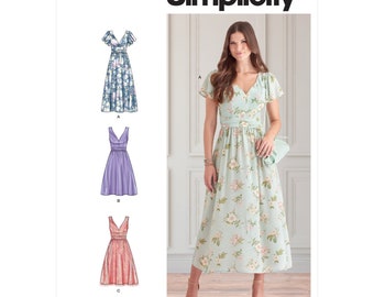 Simplicity Sewing Pattern S9475 Misses' Dresses - Etsy