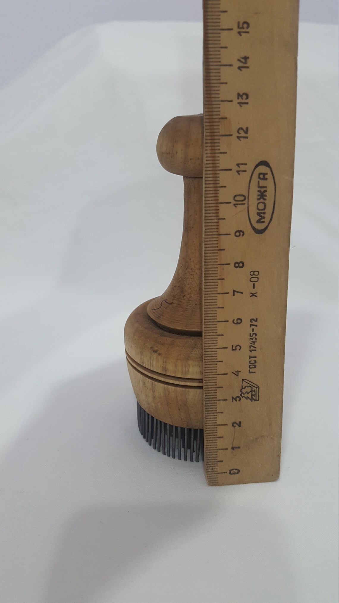 Chekich stamp for the Dough Made of Walnut Wood and Metal | Etsy